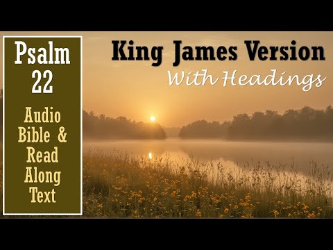 Psalm 22 | KJV AUDIO BIBLE (With Text & Images)
