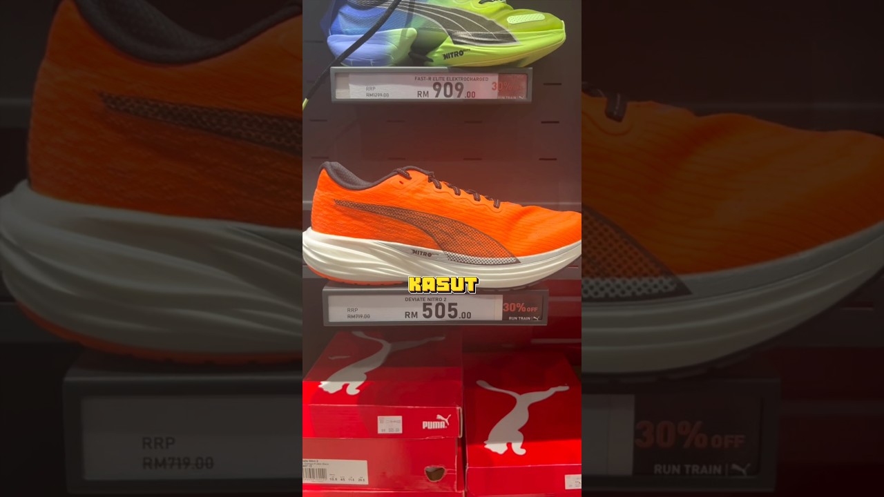 KASUT BAGUS tak semestinya MAHAL 🤩 #marathon #larian #running #runningshoes