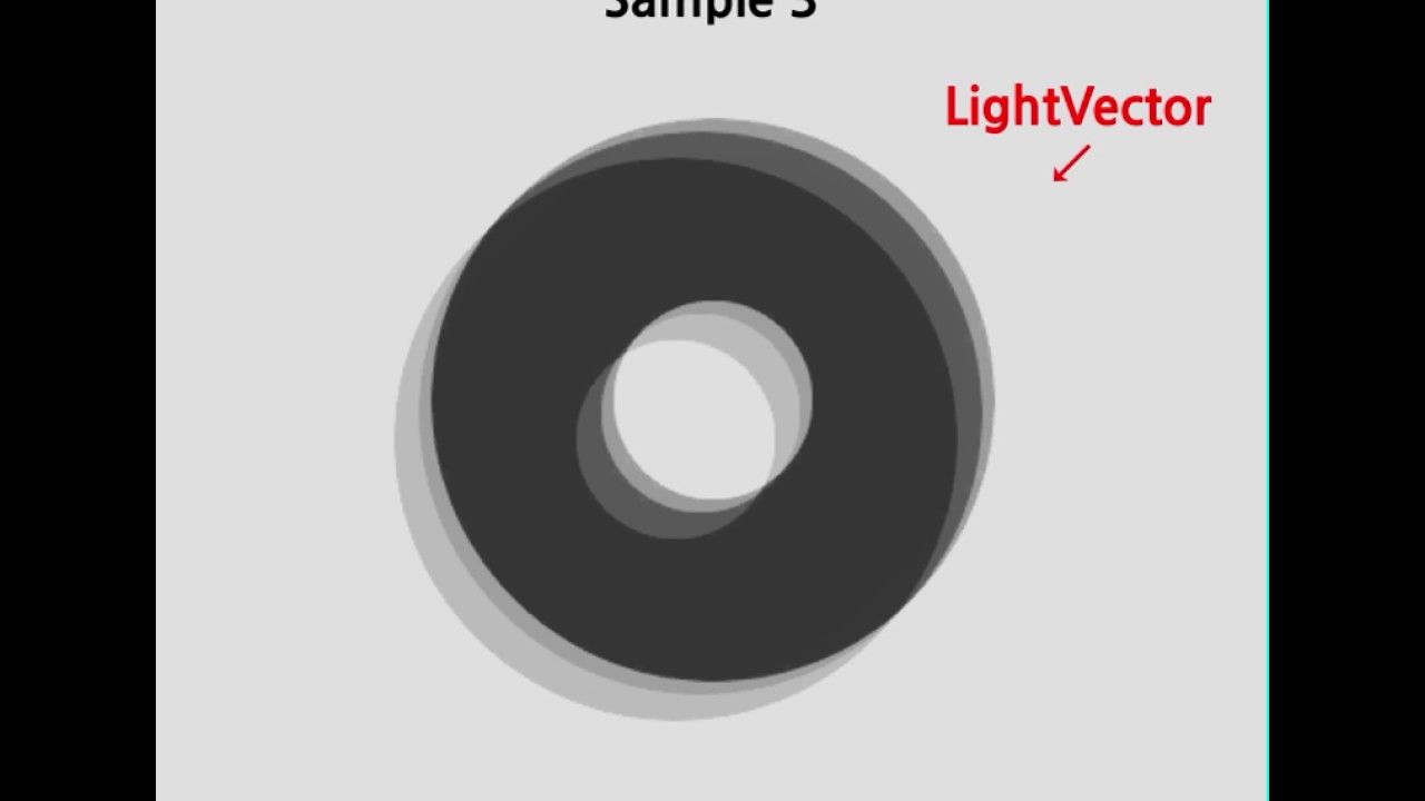 2D Raymarching Sampling Example