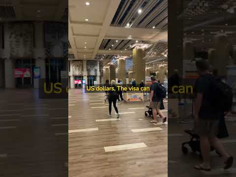 Buying VOA in arrival Bali Island #shorts #bali #denpasarairport