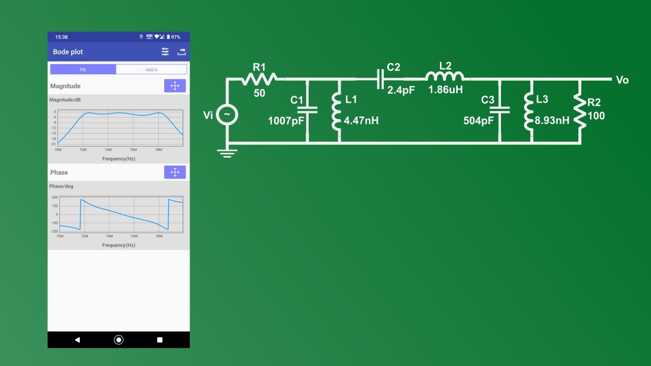 Bode plot app