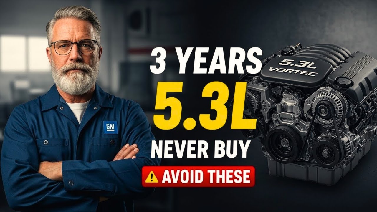 GM Engineer REVEALS: The 3 YEARS of 5.3L You Should NEVER Buy! 🛻