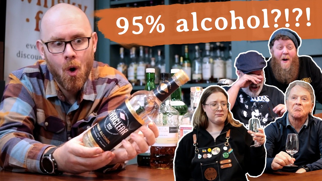 Canadians try Everclear 190 Proof!