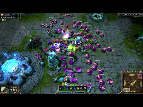 Steam Community :: Video :: League of Legends Biggest Minion wave test1