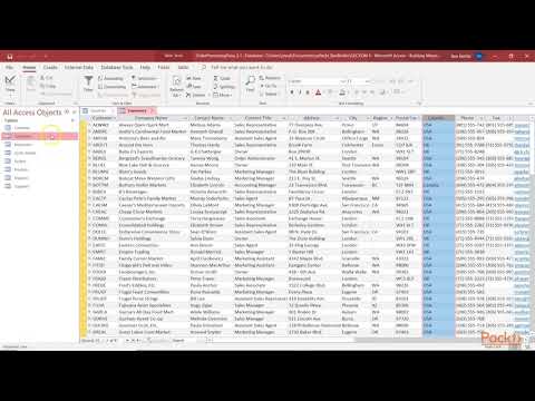 Learn Hands On Microsoft Access 2019 Understanding Setting Primary Secondary Keys | packtpub com ...