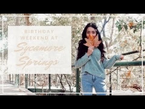 TRAVEL VLOG: BIRTHDAY WEEKEND AT SYCAMORE MINERAL SPRINGS RESORT | SUITE WITH PRIVATE HOT TUB | PT.1