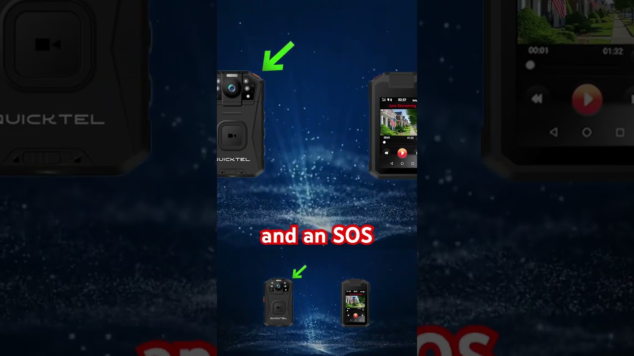 COOLEST Device Ever! QUICKTEL 5 in 1 Gadget for Business. #gpsdevice #bodycameras #walkietalkie