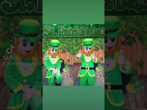 Happy St Patrick's Day Master of Disguise Entertainment Paddy  Leprechaun Character Performers