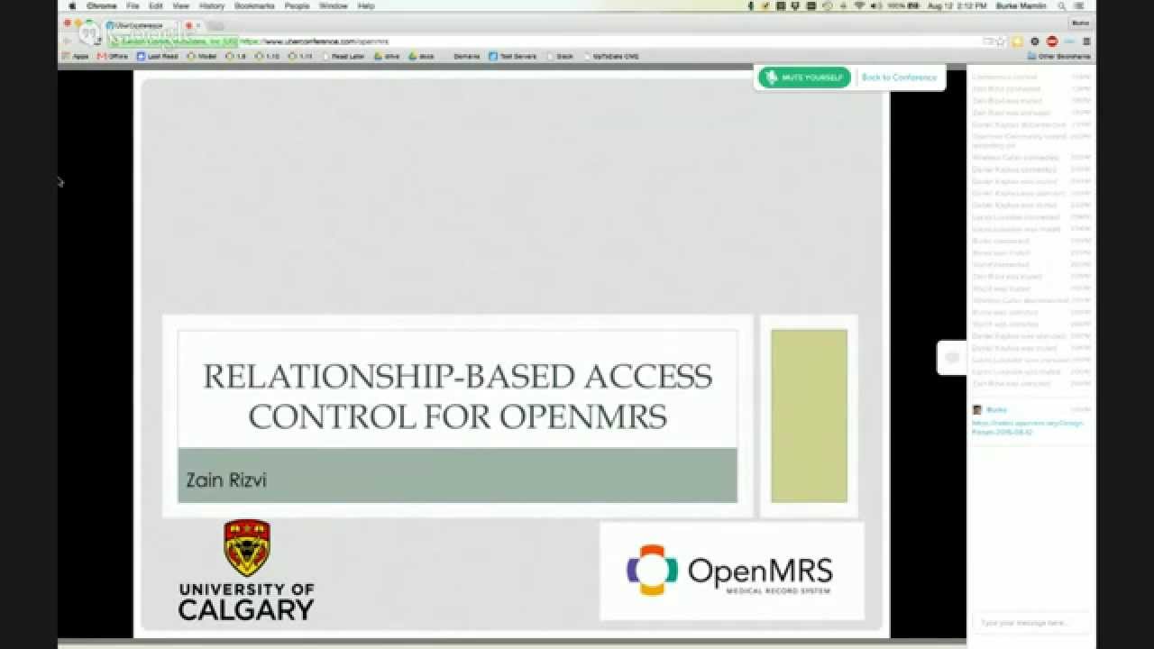 Did you miss today's design forum on Relationship-Based Access Control for OpenMRS? No worries ...