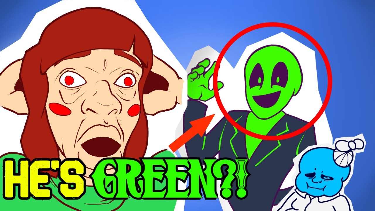 I'm Wing Gaster but GREEN!?? || Undertale animation