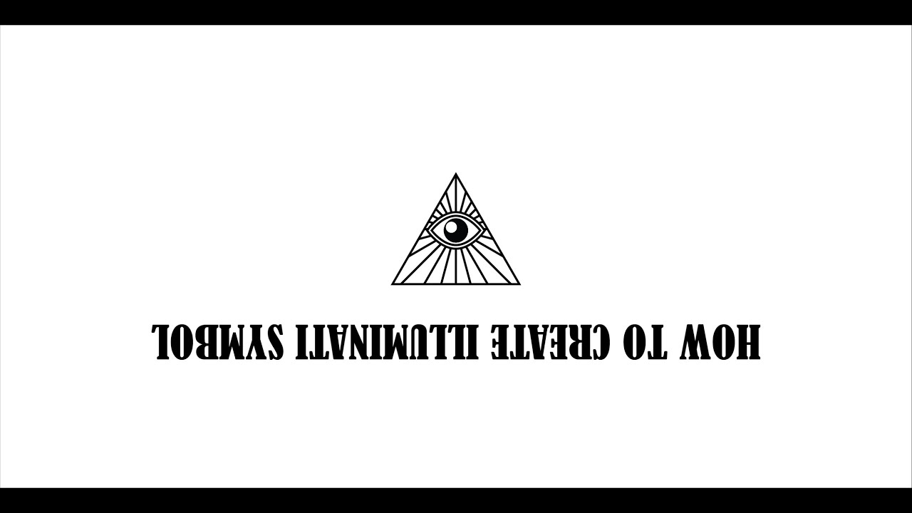 I show you how can you create Illuminati symbol in an easy way in Adobe Illustrator!
