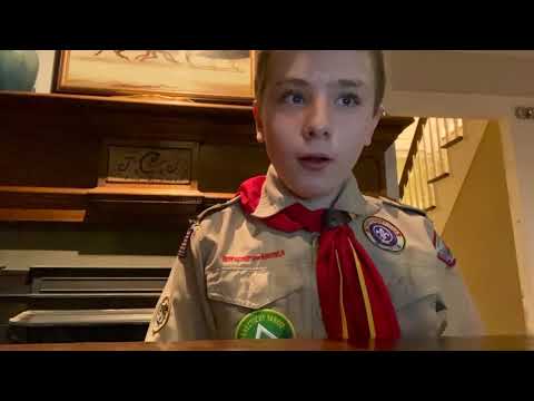 Scout Law, Scout Oath and Outdoor Code