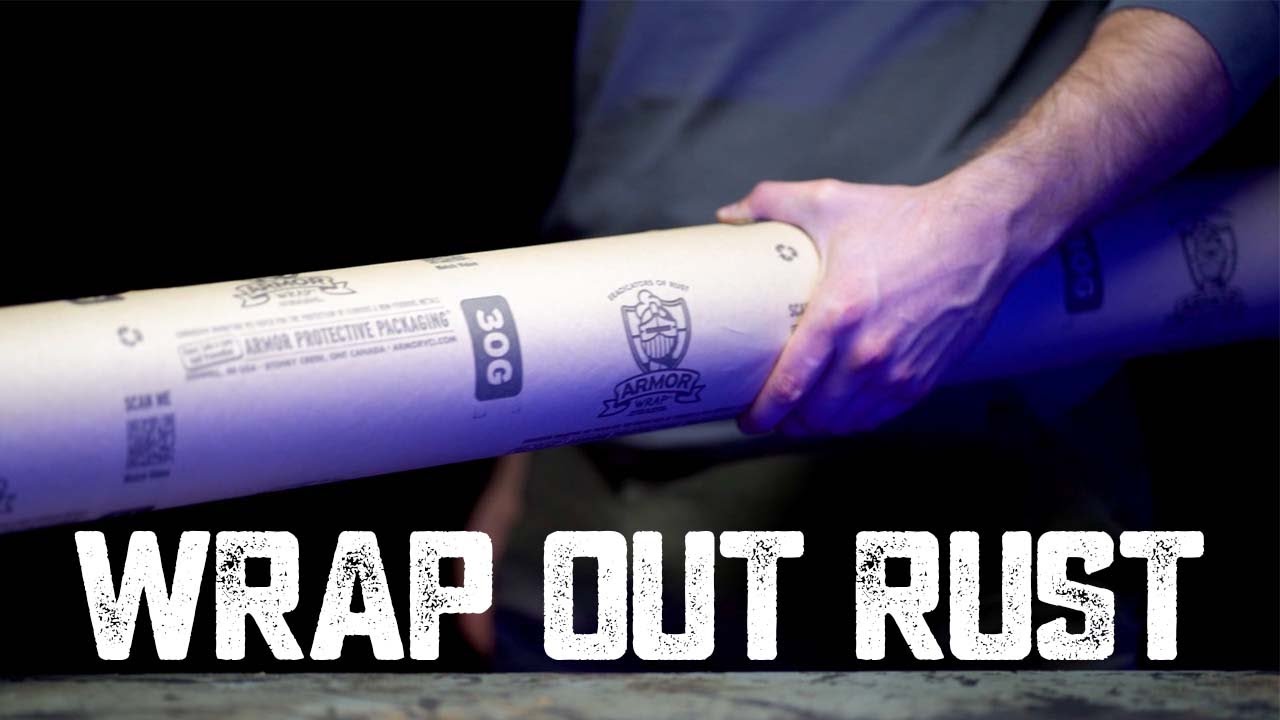 Wrap Out Rust With ARMOR WRAP® VCI PAPER