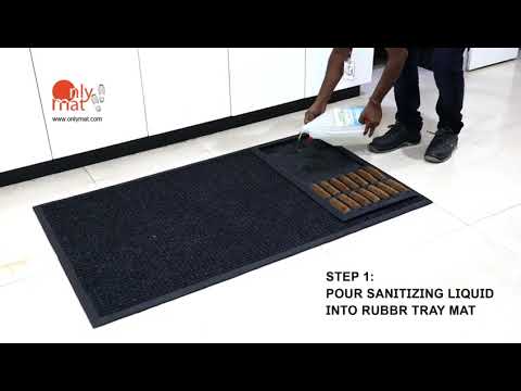 Disinfectant Mat - Sanitizing Doormat Latest Price, Manufacturers ...