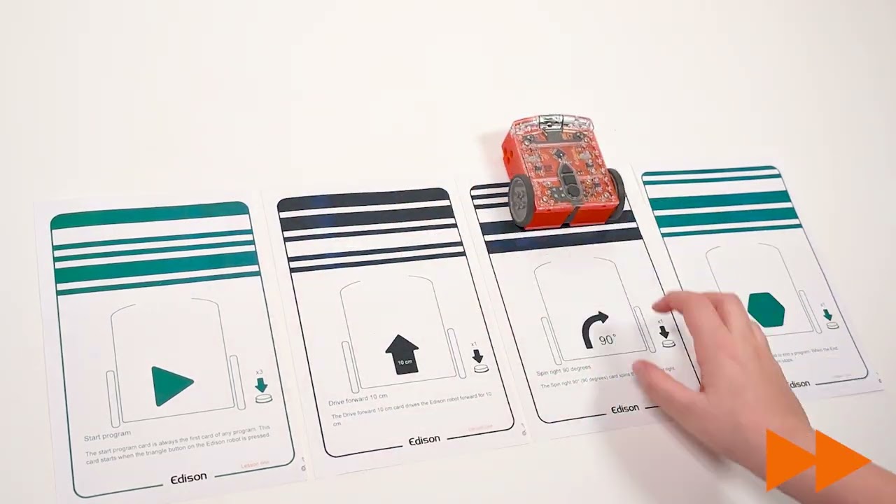 Edison V3 Coding Cards