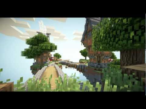 Sky village Minecraft Map