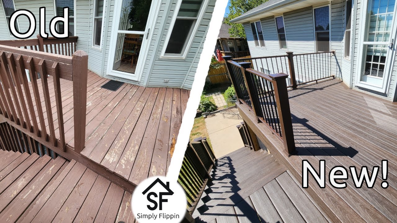 Installing a Composite deck! (Full Time Lapse)