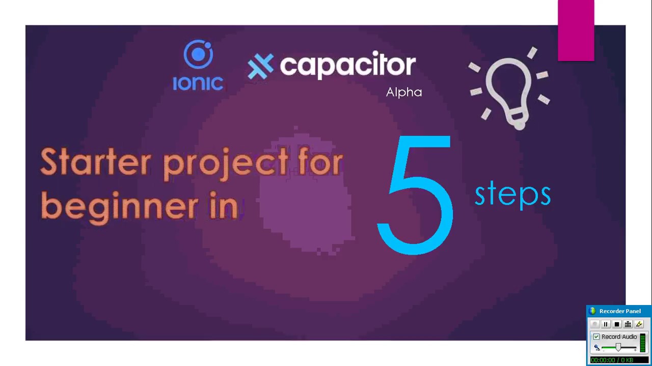 Adding Capacitor to ionic in 5 simple steps
