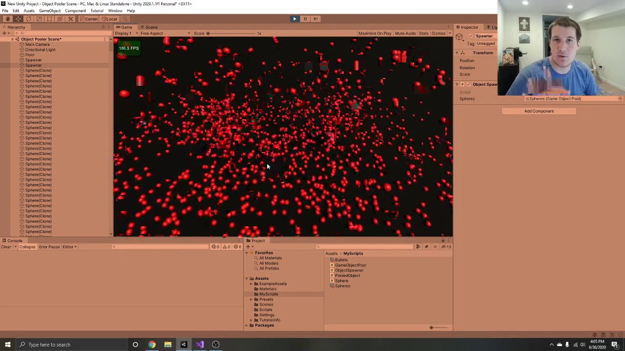 Object Pooling with ScriptableObjects In Unity