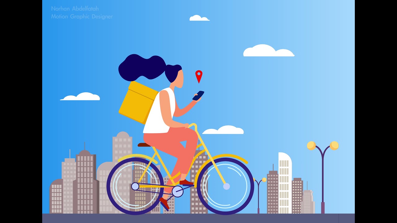 ride bike gif