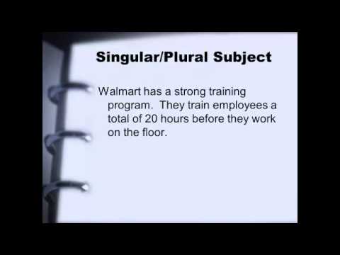 Subject-Verb Agreement2