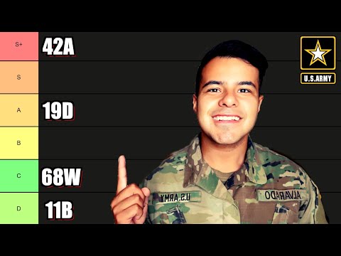RANKING The Coolest/Best Jobs In The US ARMY! (2024)