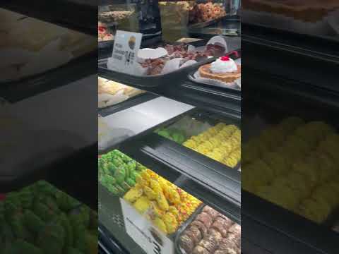Checking out the Italian Pastries at Farmland of Wakefield