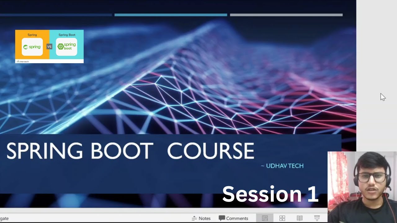 Springboot Course | Session 1 | Basic to Advance | Spring Batch | AOP
