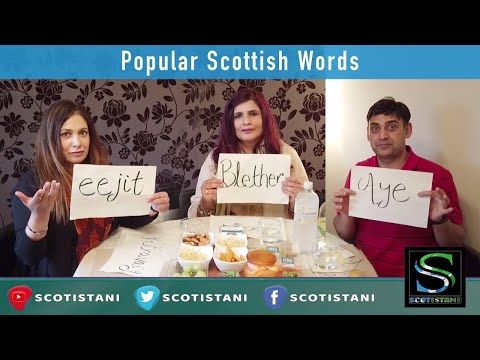 Learning Scottish Words