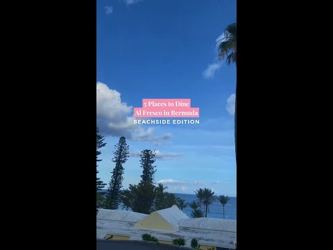 Al Freso Dining Locations in Bermuda: Beachside Edition | Go To Bermuda
