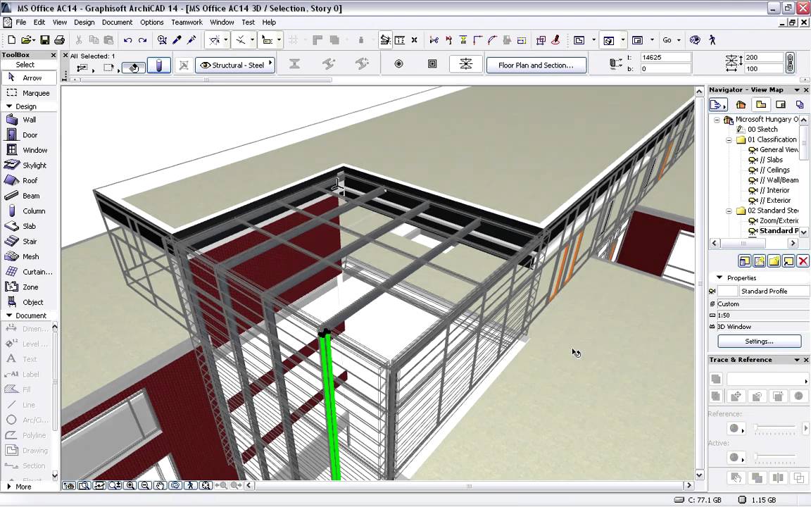 ArchiCAD Structural Workflow - Exporting an Architectural  Model from ArchiCAD