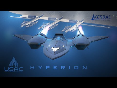 KSP - HYPERION: A Mach 10 Aircraft?... Or just a resigned hypersonic airplane?