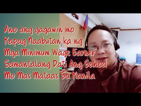 Wage Distortion Ang Kasagutan Dahil Para Sayo Ang Video Na Ito