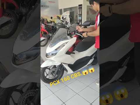 I bought a PCX 160 CBS.