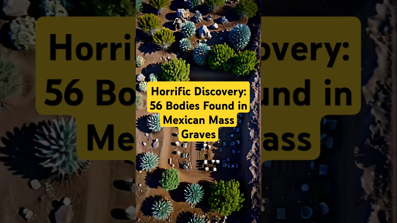 Horrific Discovery: 56 Bodies Found in Mexican Mass Graves
