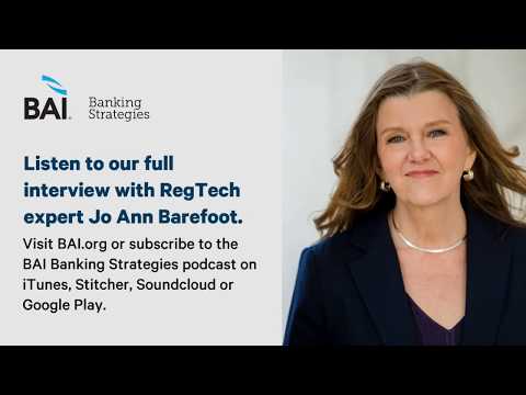 Where RegTech and FinTech connect: BAI Banking Strategies podcast