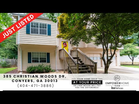 385 Christian Woods Drive, Conyers, GA 30013. EmpowerHome Team (404) 471-3886