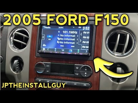 2005 Ford F 150 radio removal replacement install