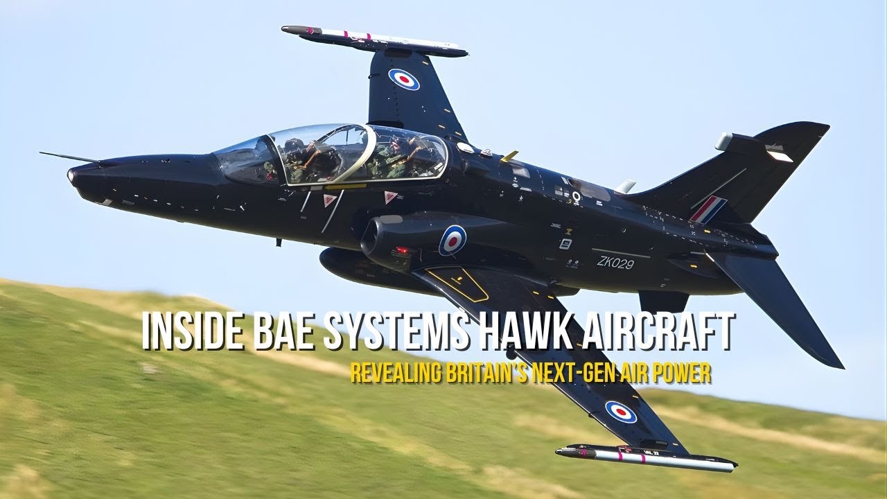 Inside BAE Systems Hawk Aircraft: Revealing Britain’s Next-Gen Air Power