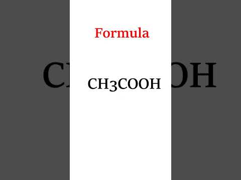 electron dot structure of ethanoic acid | Lewis structure of CH3COOH |shorts
