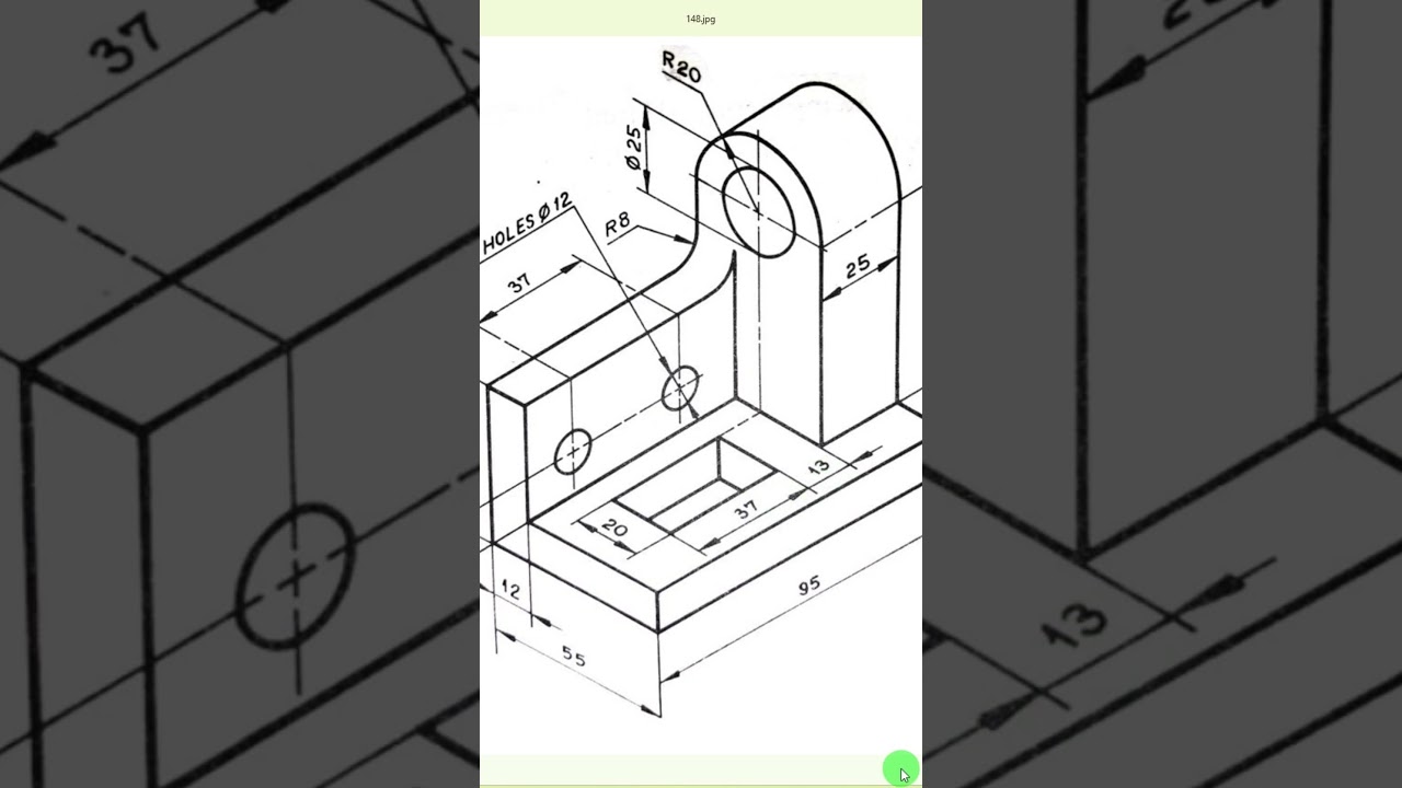 Fusion360 Part Modeling Tutorial-148. #design #3dmodeling #modelingtutorial #engineering#fusion360