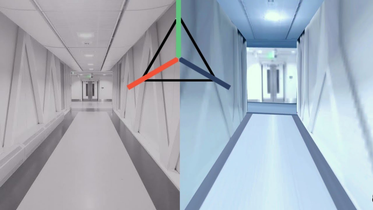 Camera projection 1: 3d from 2d image in Prisma 3d tutorial.