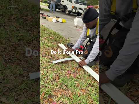 Cutting Z-bar with bandsaw!