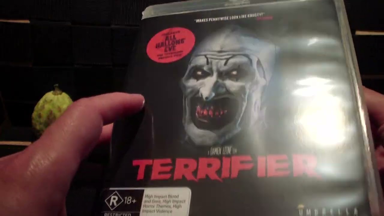 🎃 Terrifier 1 and 2 Blu-ray Halloween Unboxing 🎃