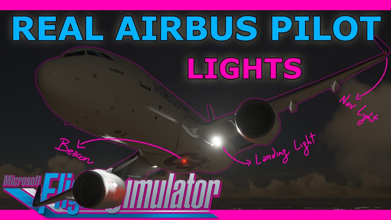 FBW A320: When are wing lights used? - Aircraft - Microsoft Flight ...