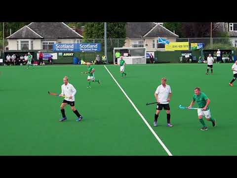 Over 65 Mens hockey  Ireland 0 Germany 3. Mens Masters Hockey. European Cup Glasgow 2017