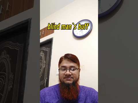 Blind man's buff #shorts #education
