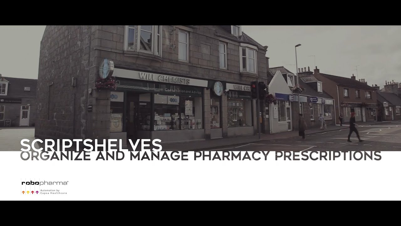 ScriptShelves Organized Pharmacy Will-Call from RoboPharma