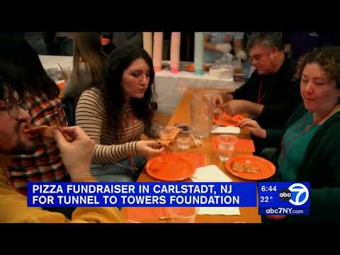 Pizza fundraiser in Carlstadt, New Jersey for Tunnel to Towers
