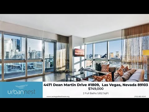 The MARTIN Las Vegas #1809 | 702-882-8240 | Lasvegasrealestate.org